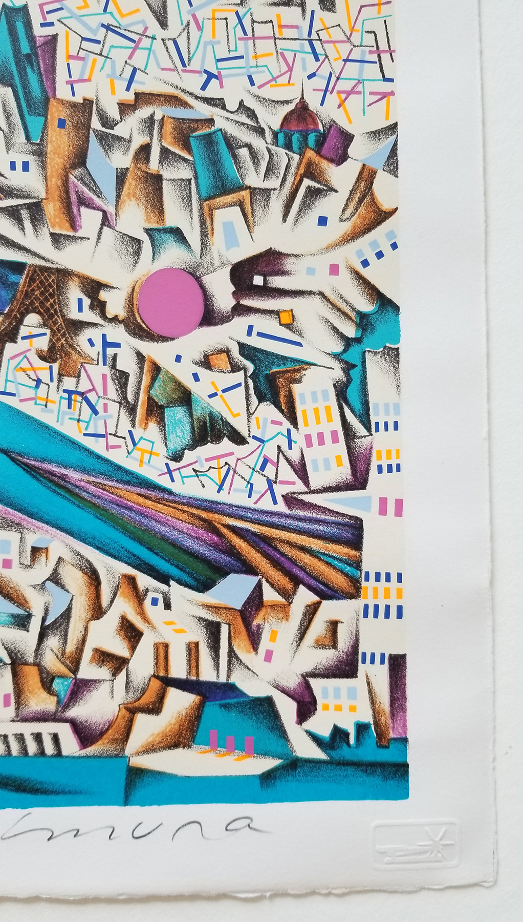 Tokyo by Risaburo Kimura Contemporary Japanese Screenprint