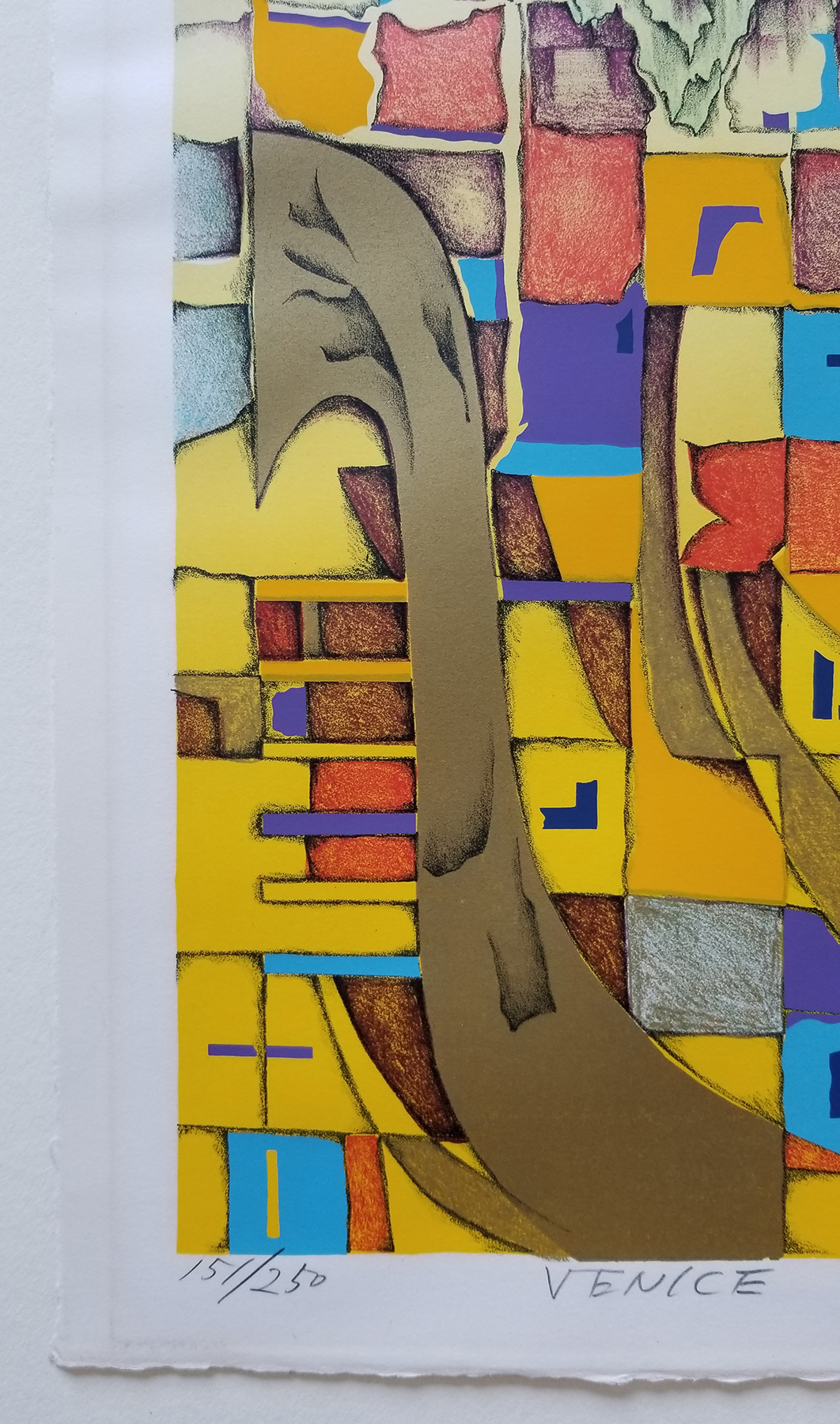 Venice by Risaburo Kimura Contemporary Japanese Screenprint