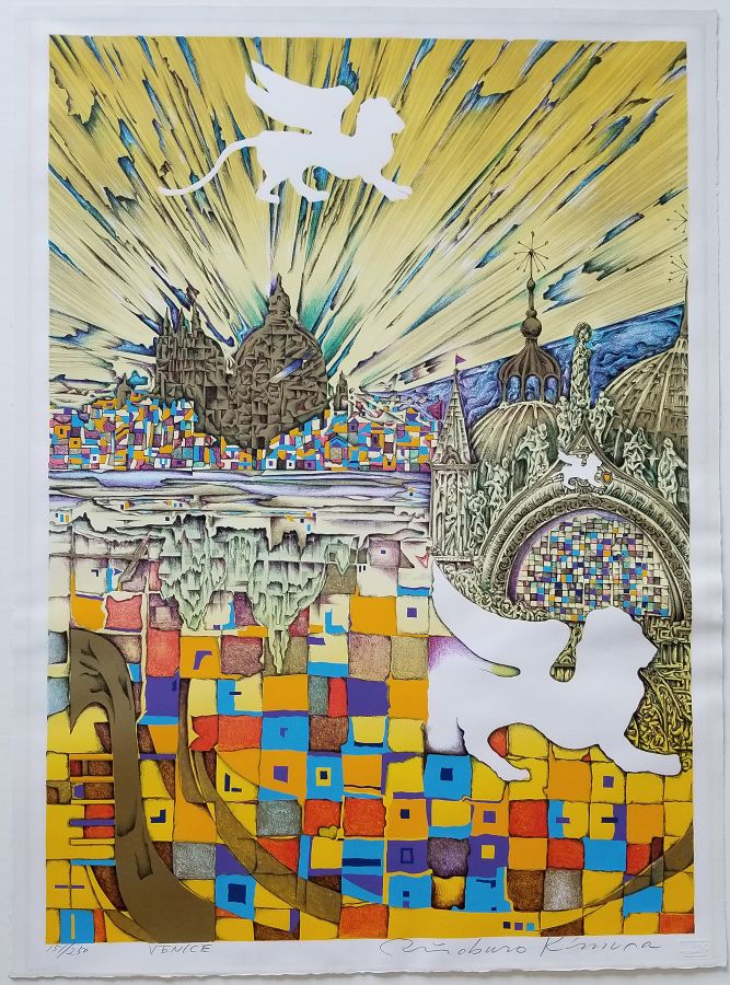 Risaburo Kimura Contemporary Prints | Great Cities of the World Series