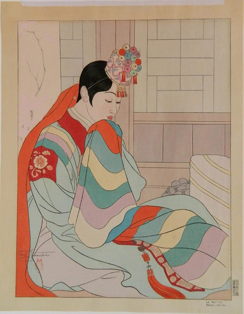 Paul Jacoulet Japanese Woodblock Print | Sosaku Hanga Prints | French ...