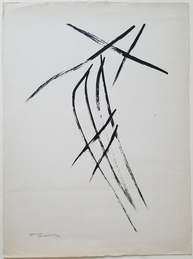 Toko Shinoda Lithograph Prints and Sumi-e Art